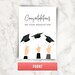 Digital Graduation Card, Happy Graduation Card, Congrats Graduate ...