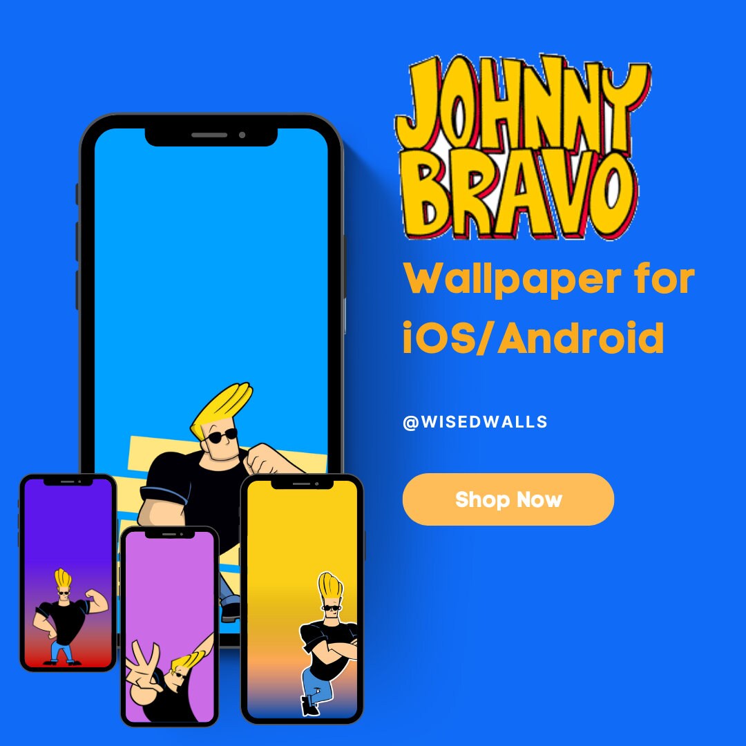 Johnny Bravo Face Wallpaper