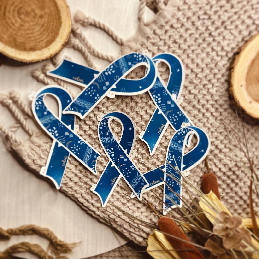 Colon Cancer Awareness Sticker - Etsy