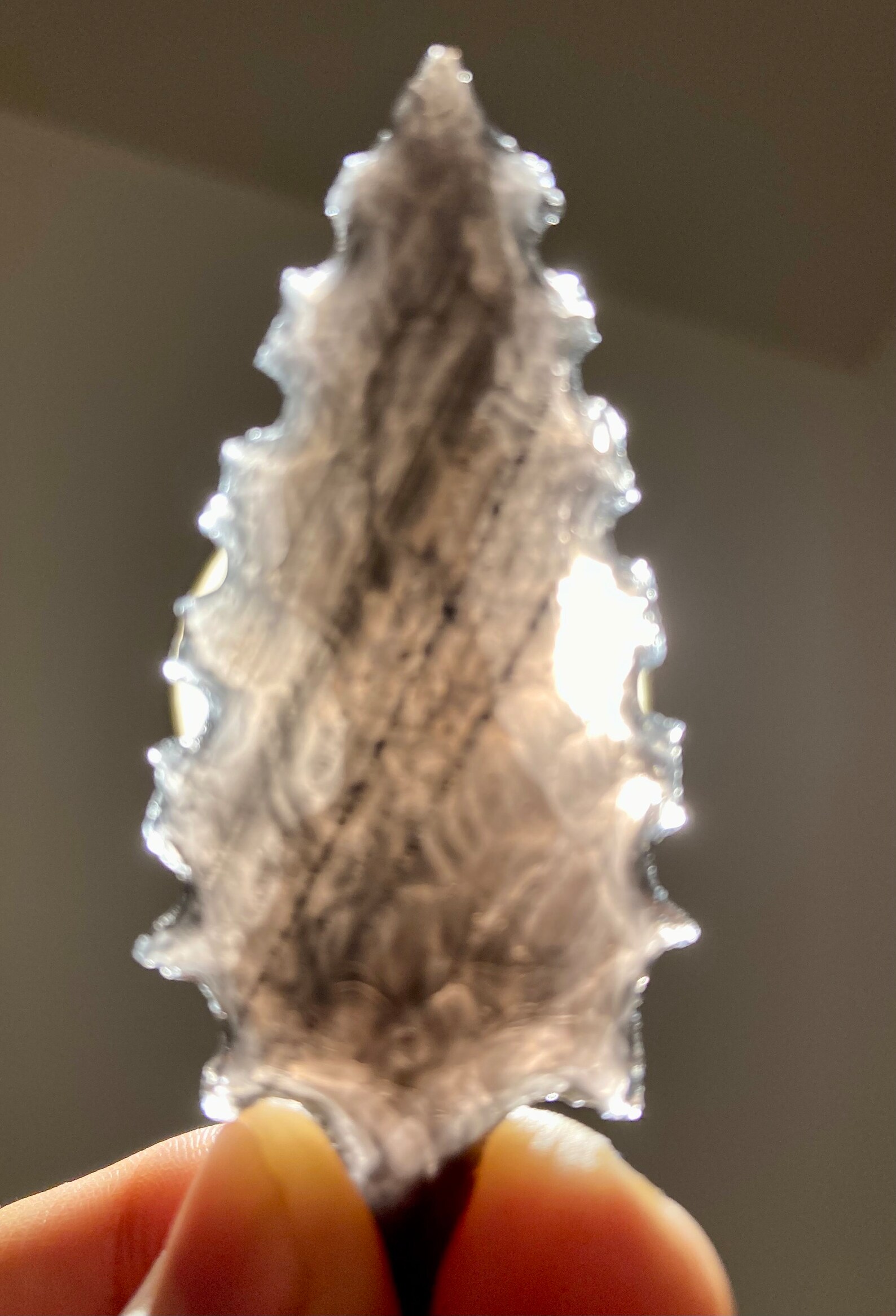 Rare Obsidian Fun Eccentric Creepy Crawler Projectile Point Arrowhead ...