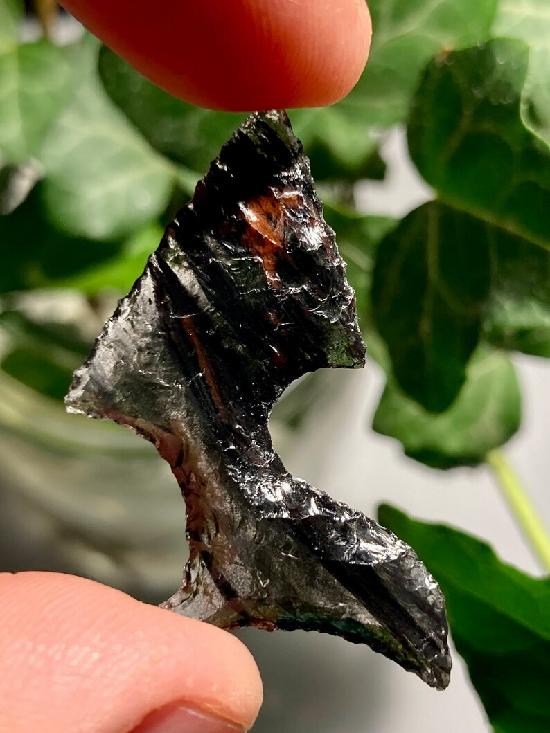 Tri Flow Obsidian Whale Tail Hybrid Fun Eccentric Projectile Point ...