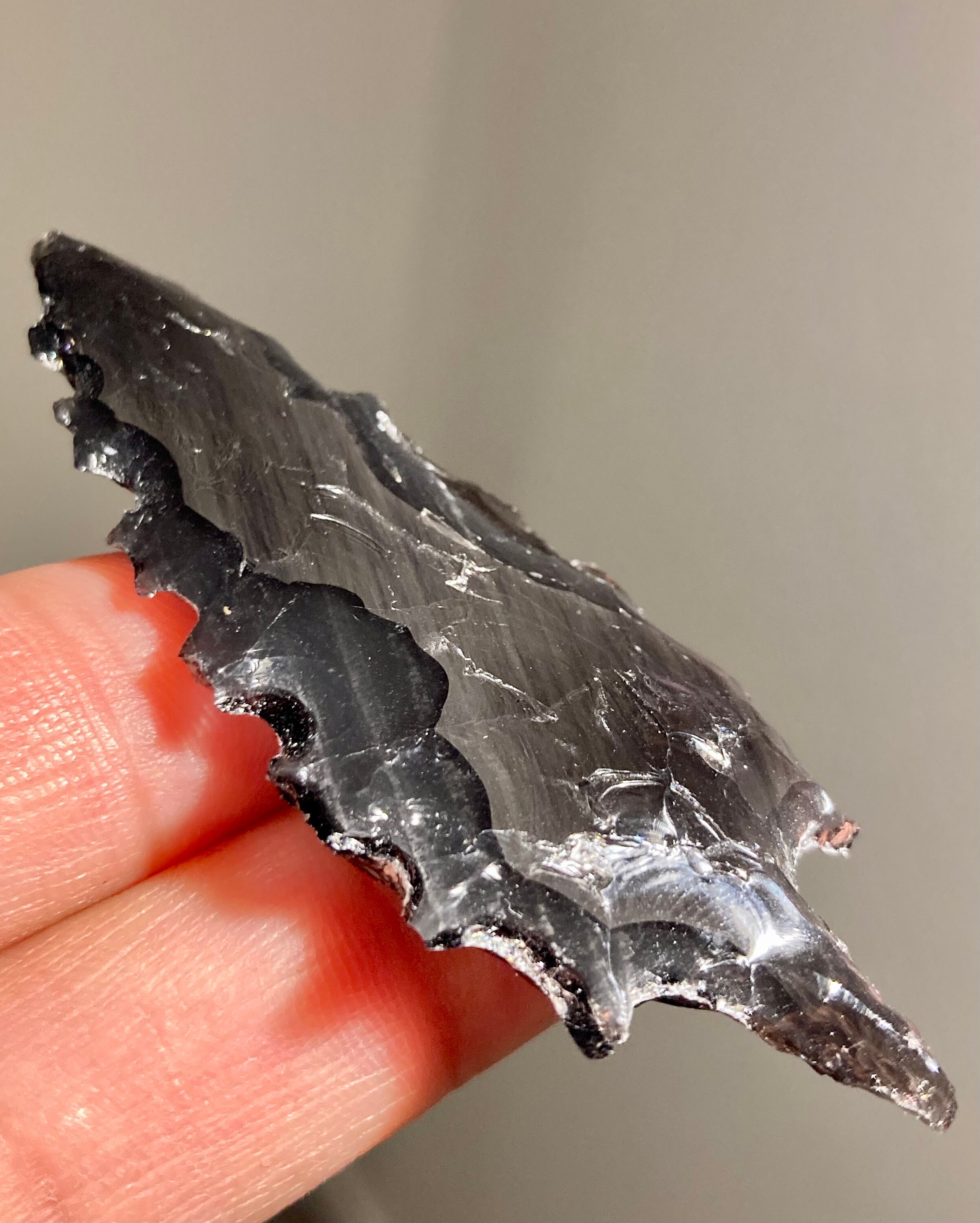 Rare Obsidian Fun Eccentric Creepy Crawler Projectile Point Arrowhead ...