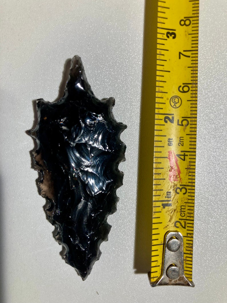 Rare Obsidian Fun Eccentric Creepy Crawler Projectile Point Arrowhead ...