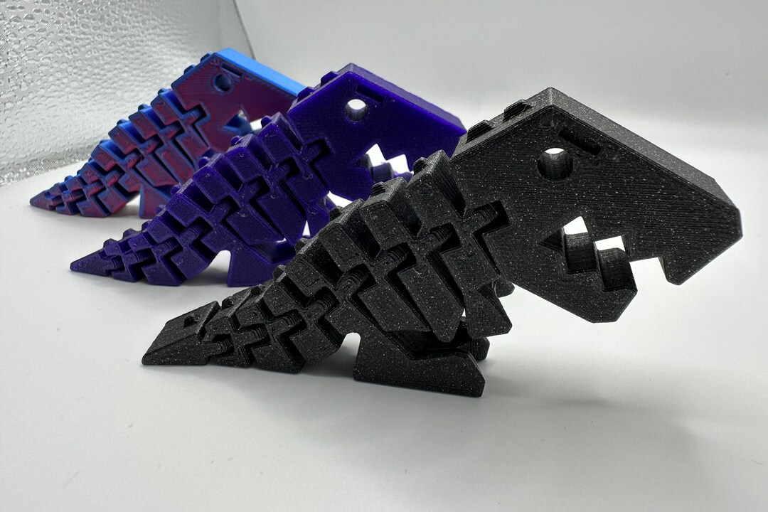3D Printed Flexi Rex Made of PLA Perfect Gift for Dinosaur Fans - Etsy UK