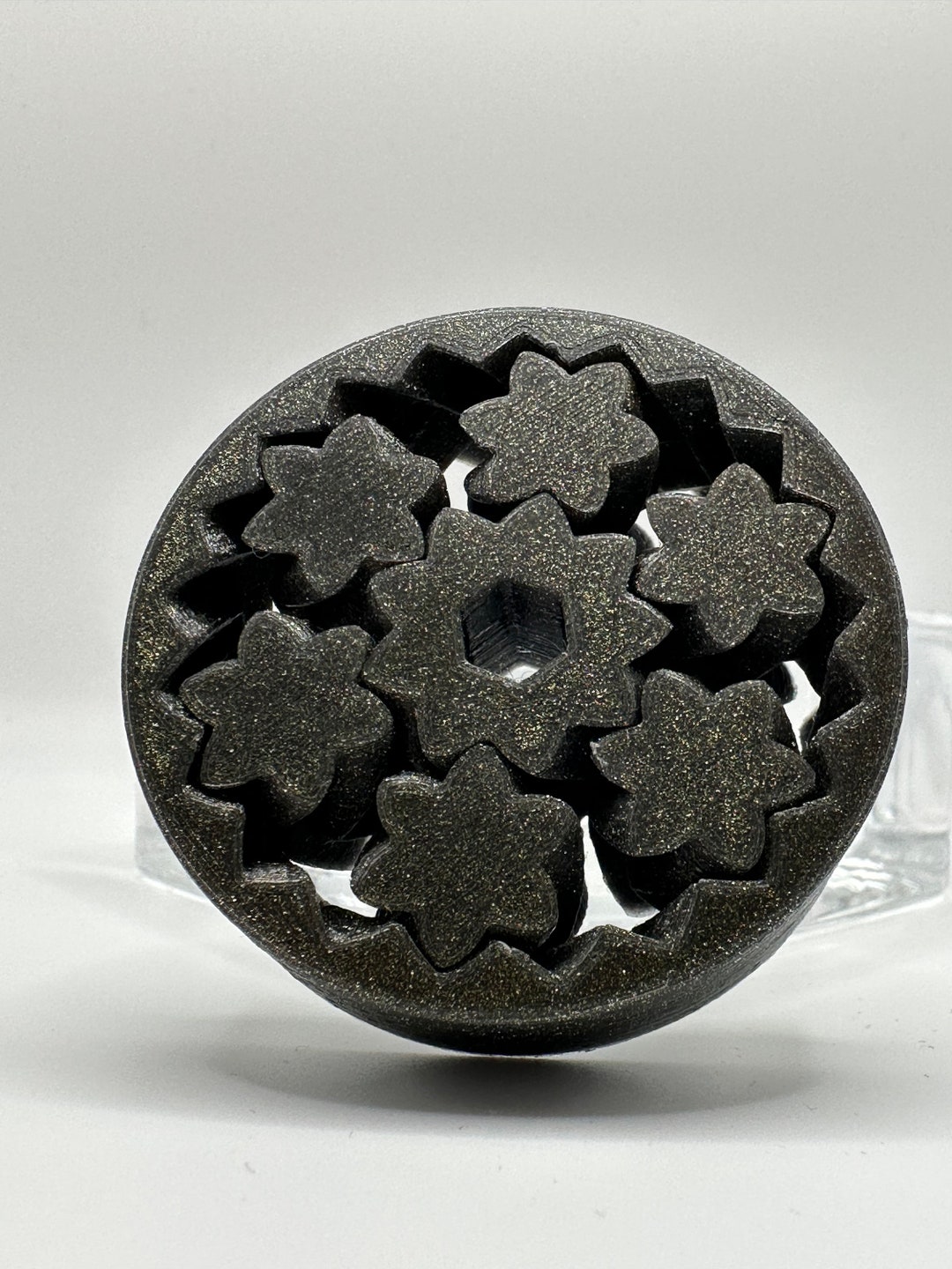 Unusual 3D Printed Fidget Spinner Made of PLA Handmade Relaxation in a ...