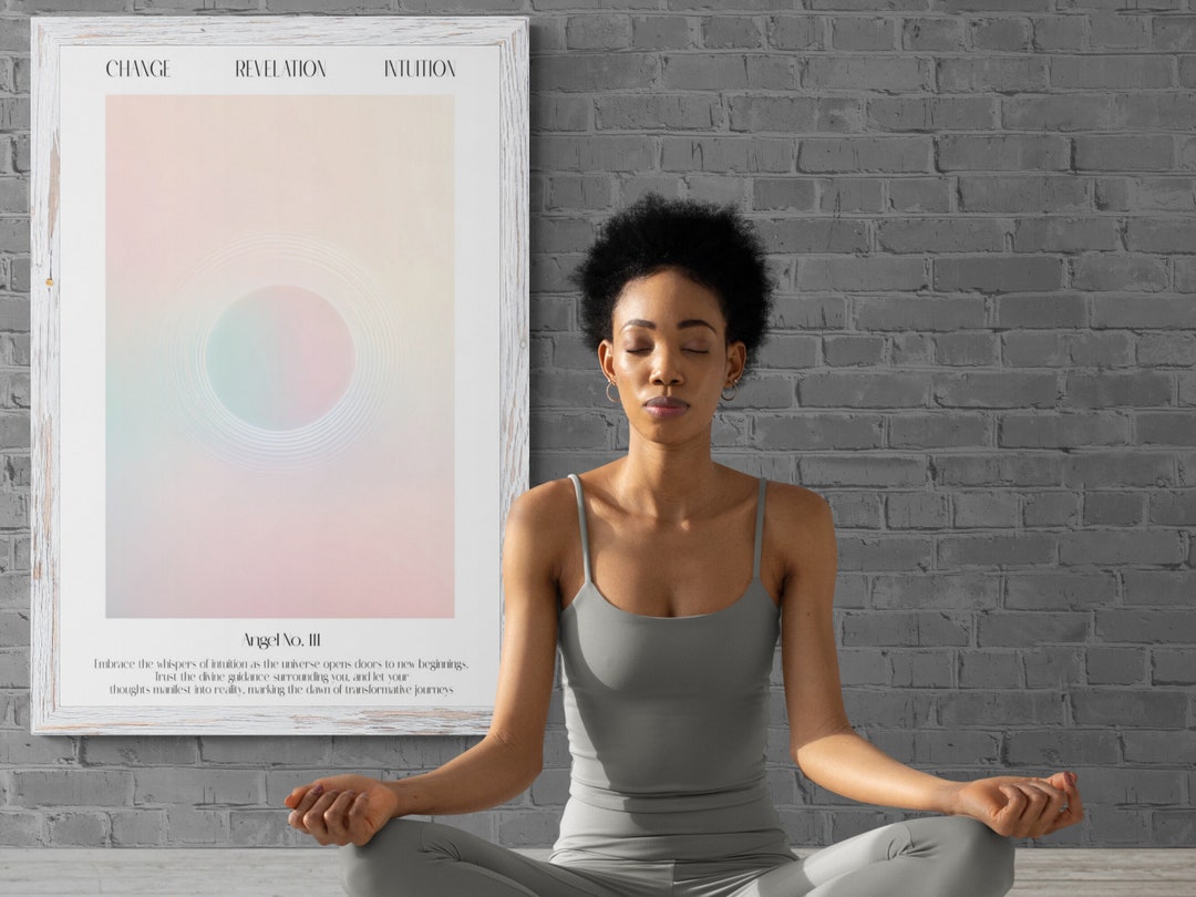 Angel Numbers, 111, Aura Poster, Aura Print, Aura Angel Number Posters ...