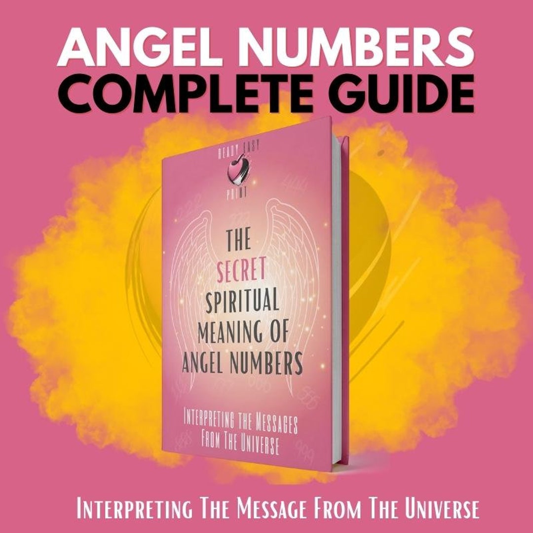 Angel Numbers Guide: Spiritual Meaning, Aura Poster (digital Download ...