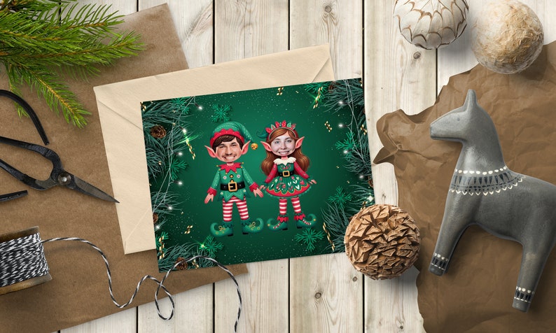 Elf SVG Add Your Own Photo Christmas, Elf PNG Face Blank, Elf Yourself ...