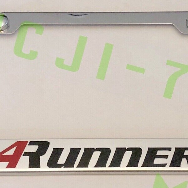 License Plate Frame 4runner - Etsy