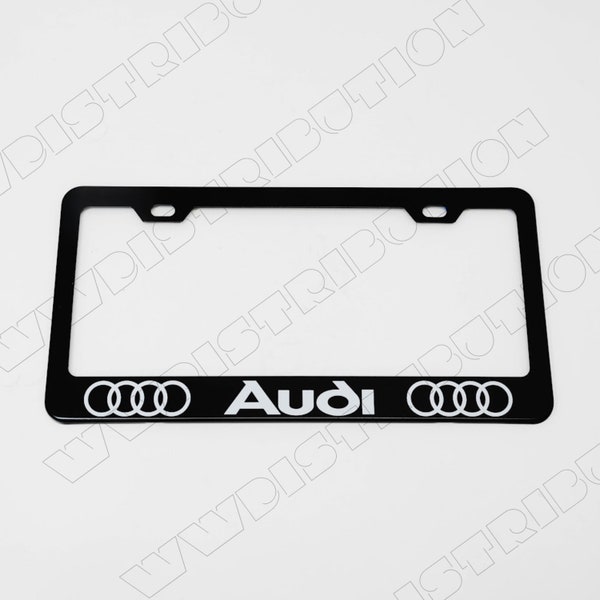 Audi Logo License Plate - Etsy
