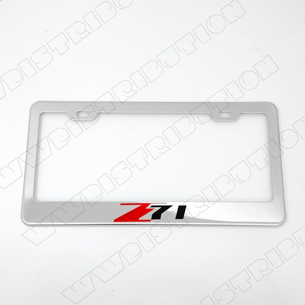 Chevy Z71 License Plate Frame - Etsy
