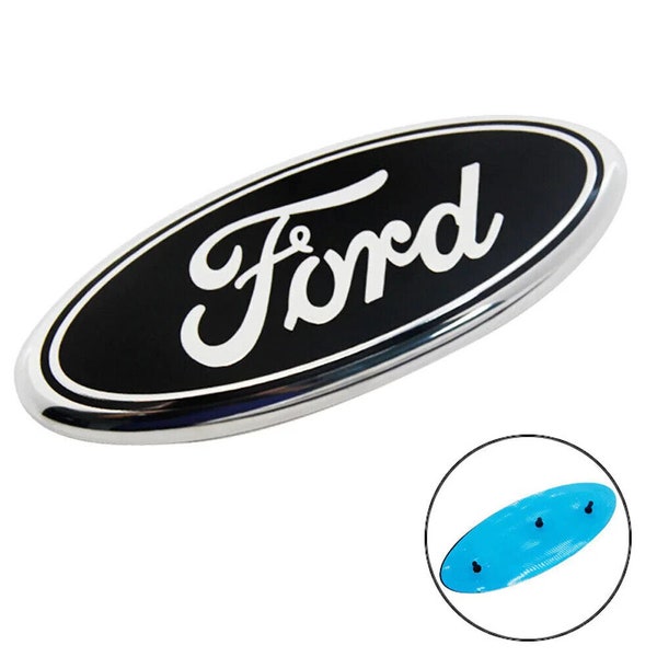 9 Inch Black Ford Emblem - Etsy