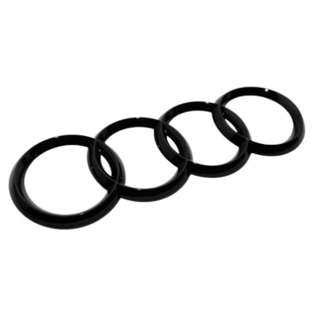Audi Curve Rings Gloss Black A5 S5 RS5 Rear Sportback Trunk - Etsy