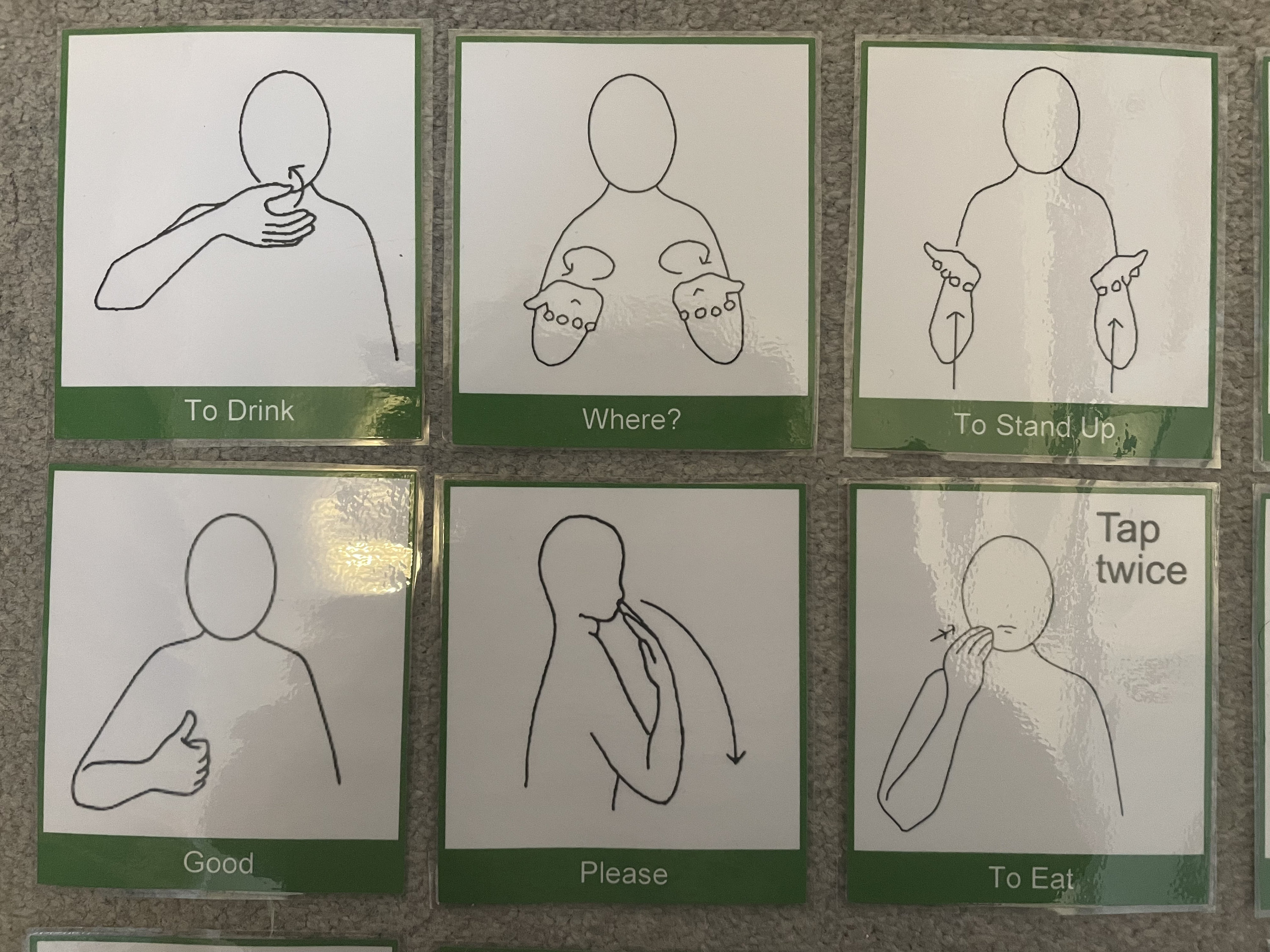 EYFS Makaton Signs Flashcards SEN Staff Support Fully - Etsy Australia