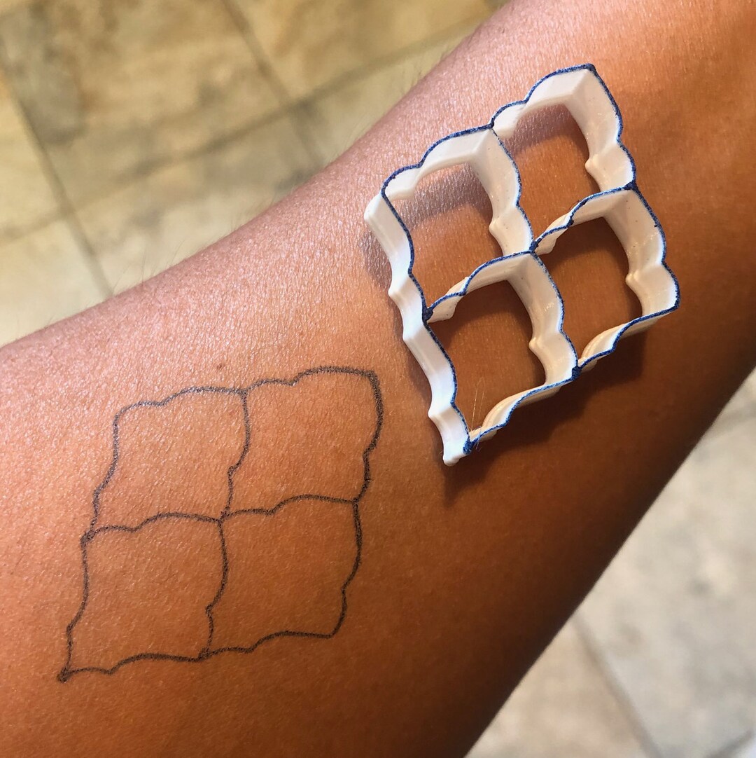 Infinite Body Art Henna Helpers Stencil Stamps (to Do Professional ...