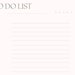 Minimal to Do List Printable, Simple Tasks List Template, Productivity ...