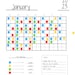 Accountability Calendar/habit Tracker (digital File) - Etsy