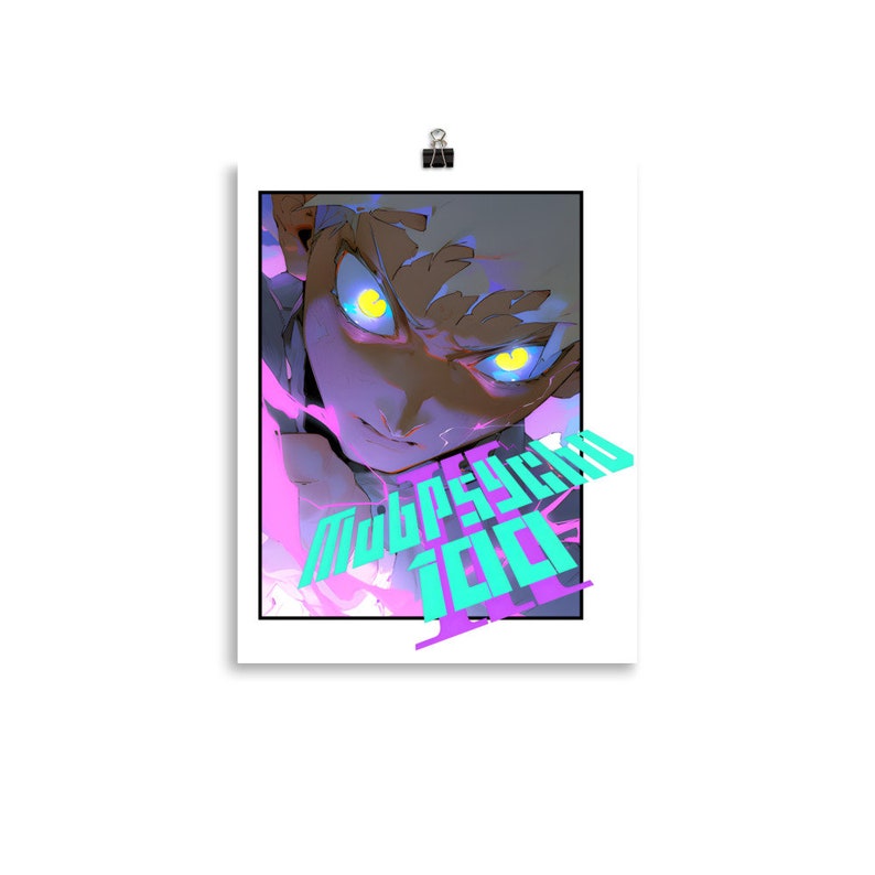 Mob Psycho 100 Matte Poster - Etsy