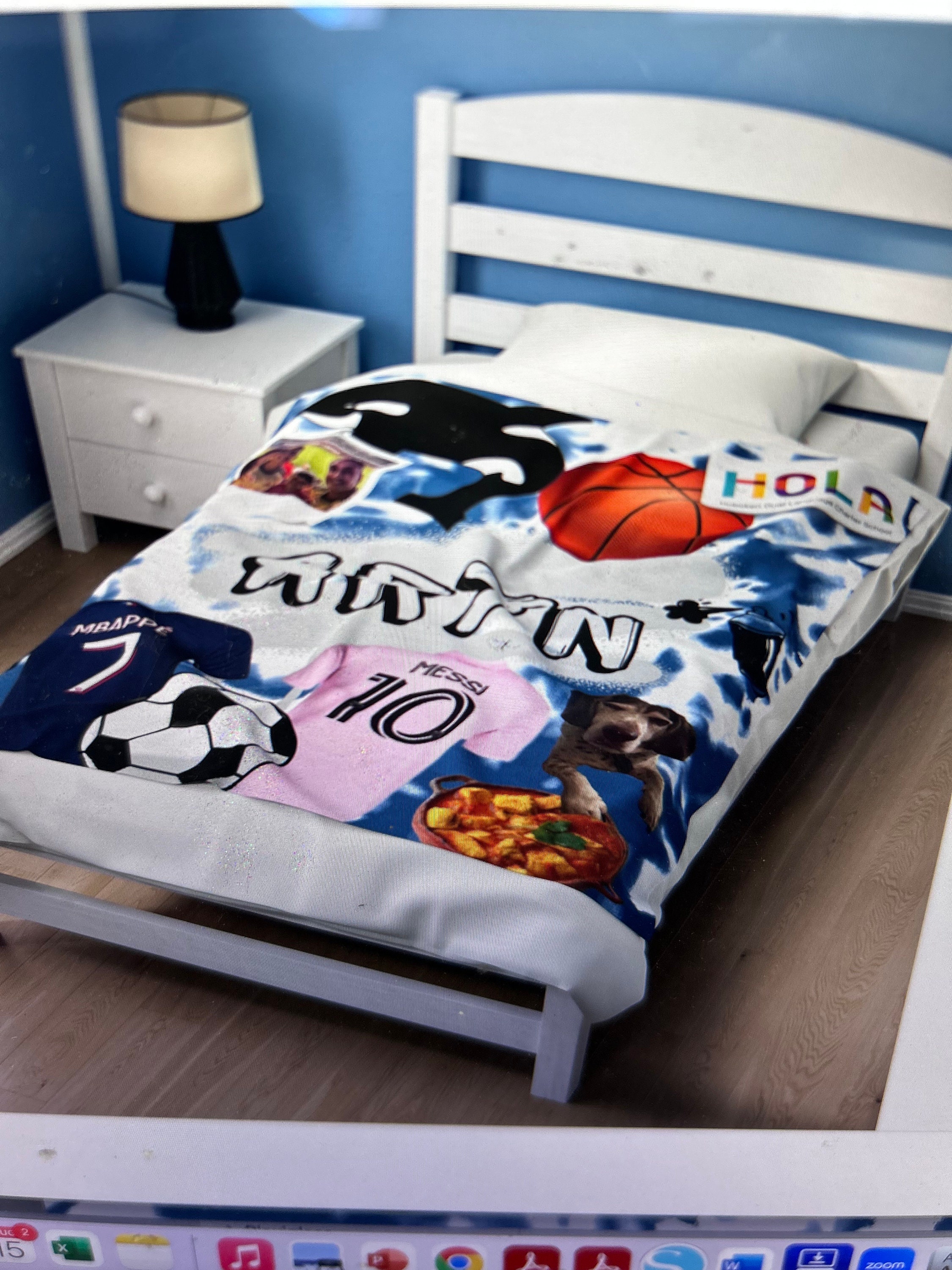 Personalized Custom Blanket With Your Favorite Things – Logos, Teams ...