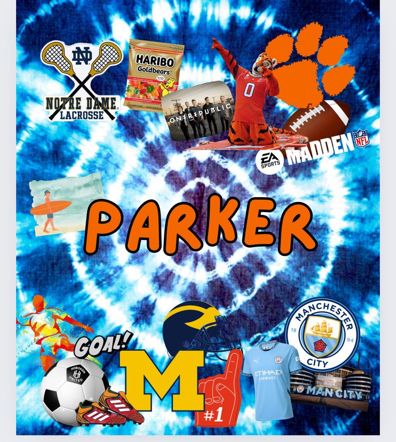 Personalized Custom Blanket With Your Favorite Things – Logos, Teams ...