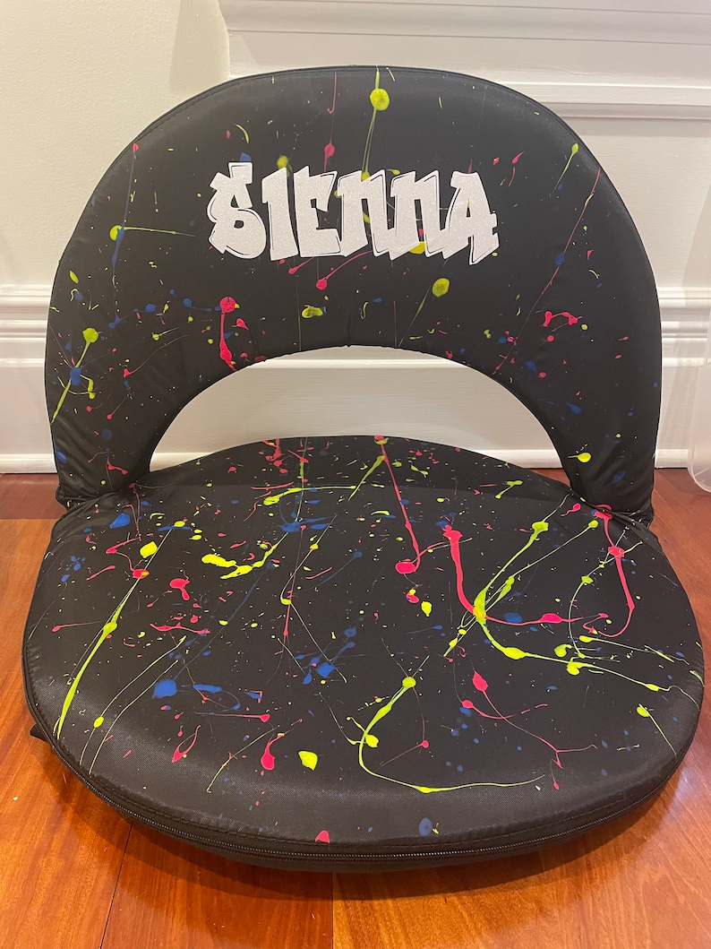 Personalized Camp Chair: Custom Oniva Reclining Stadium Seat - Etsy