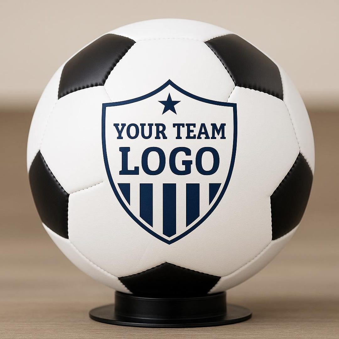 Custom Soccer Ball With Team Logo • Personalized Sports Gift - Etsy