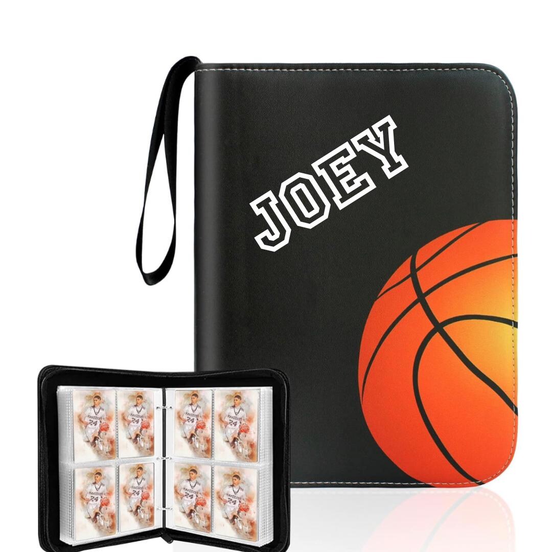 Personalized Trading Cards Binder - Basketball, Baseball, Football ...