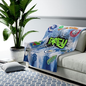 Personalized Custom Blanket With Your Favorite Things – Logos, Teams ...