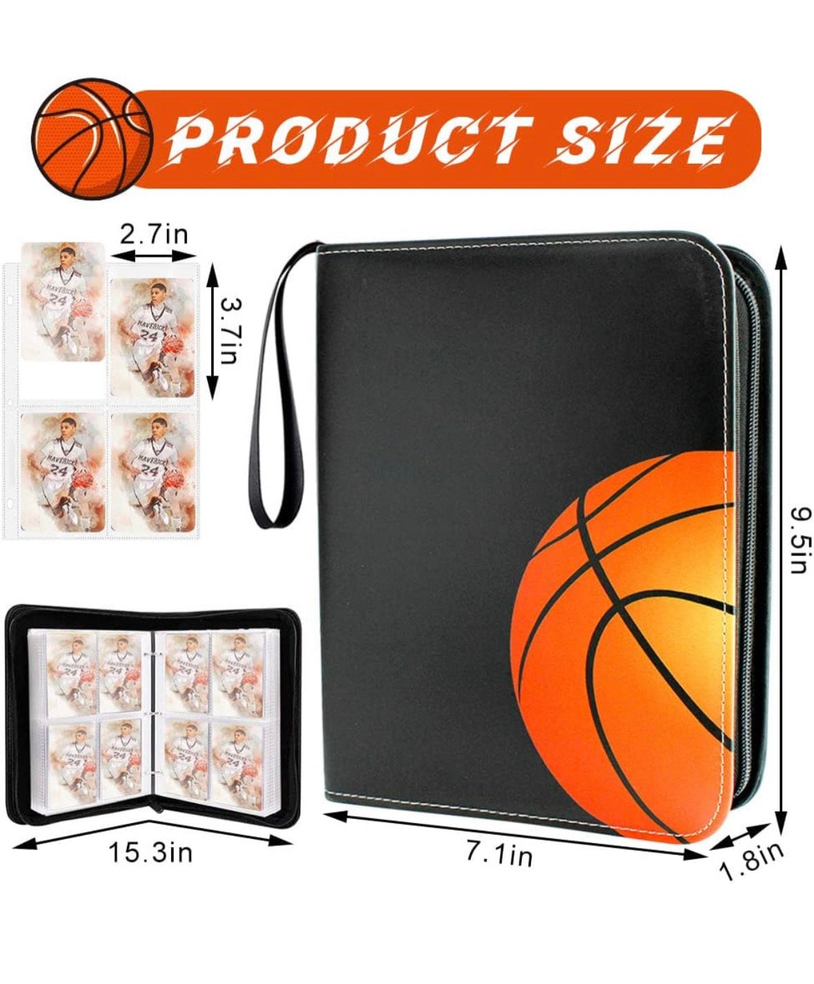 Personalized Trading Cards Binder - Football, Baseball, Basketball ...