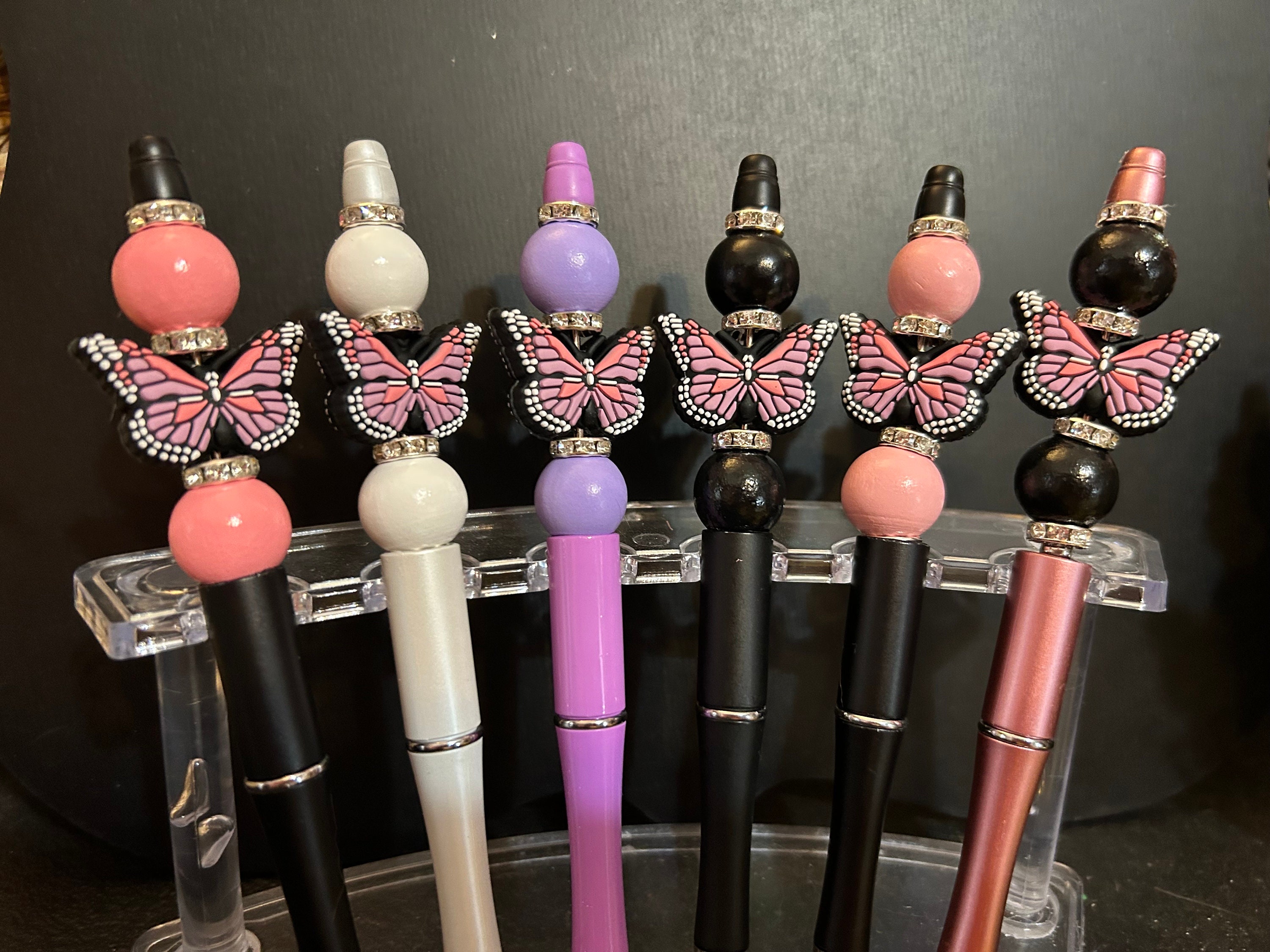Butterfly Beadable Pen - Etsy