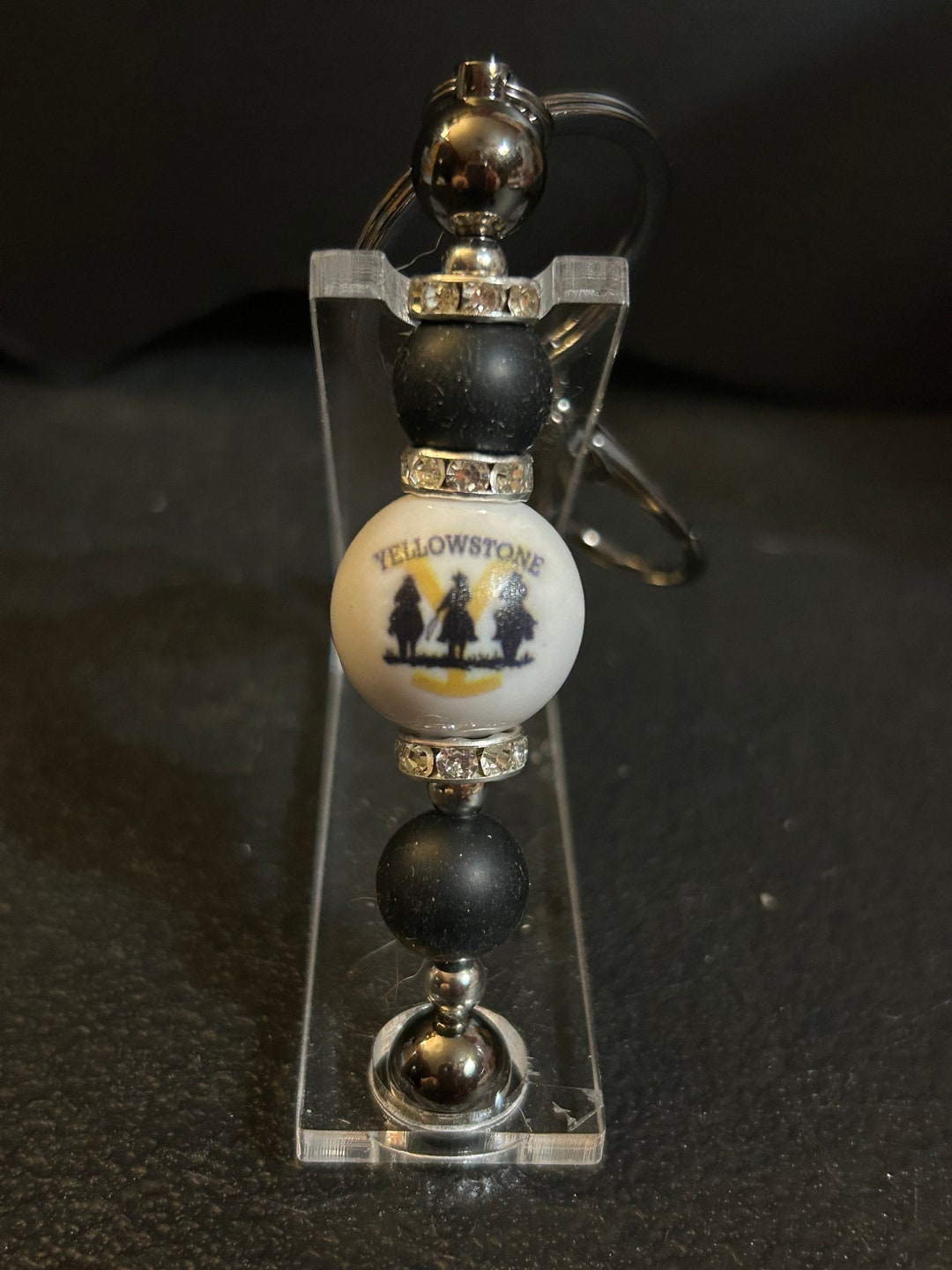 Yellowstone Keychain - Etsy