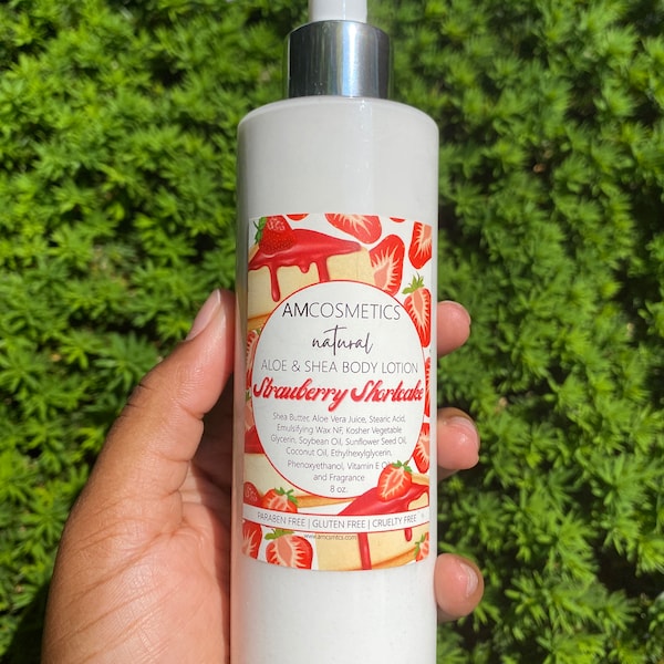 Strawberry Shortcake Body Lotion - Etsy
