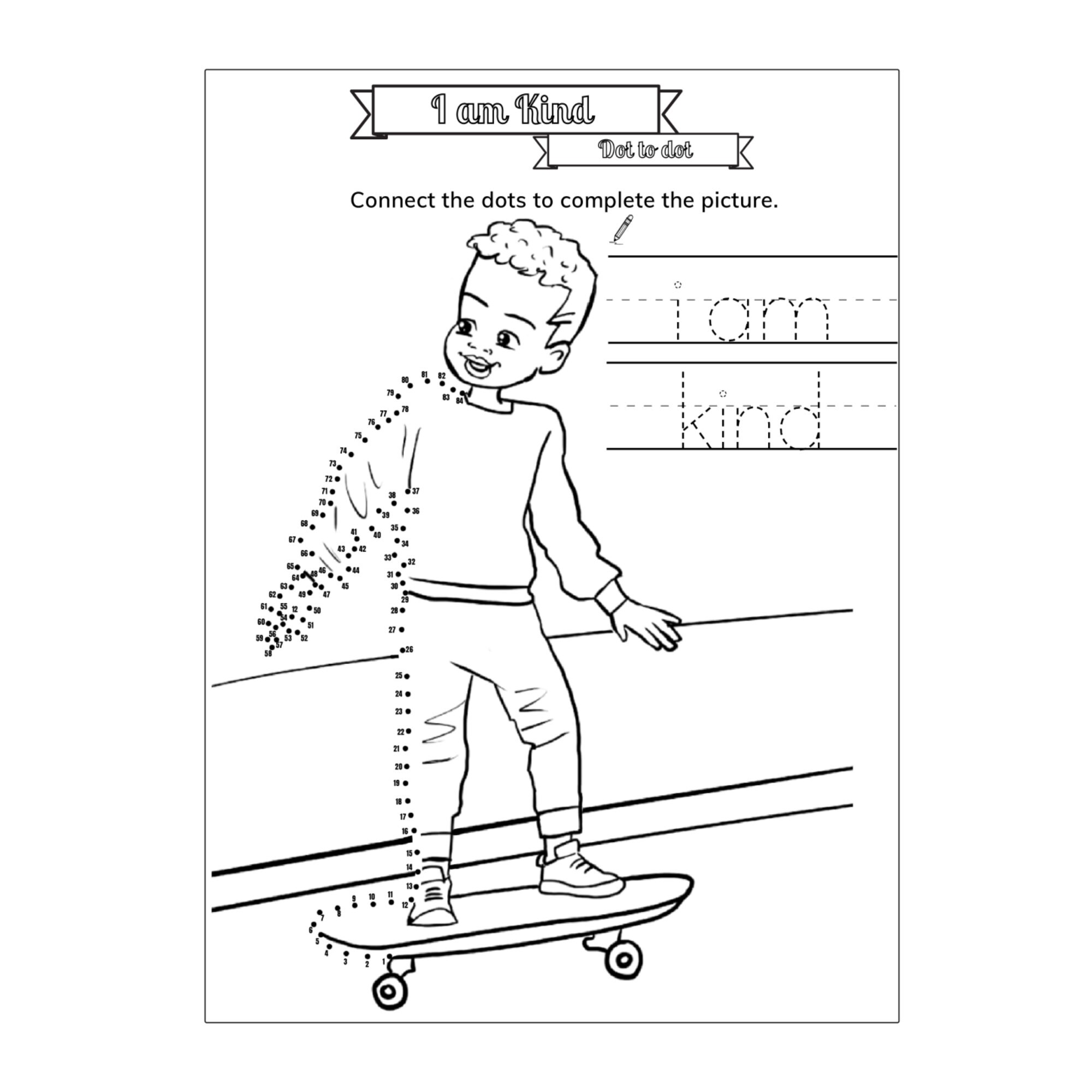 I LOVE ME Affirmations Coloring Book for Boys - Etsy