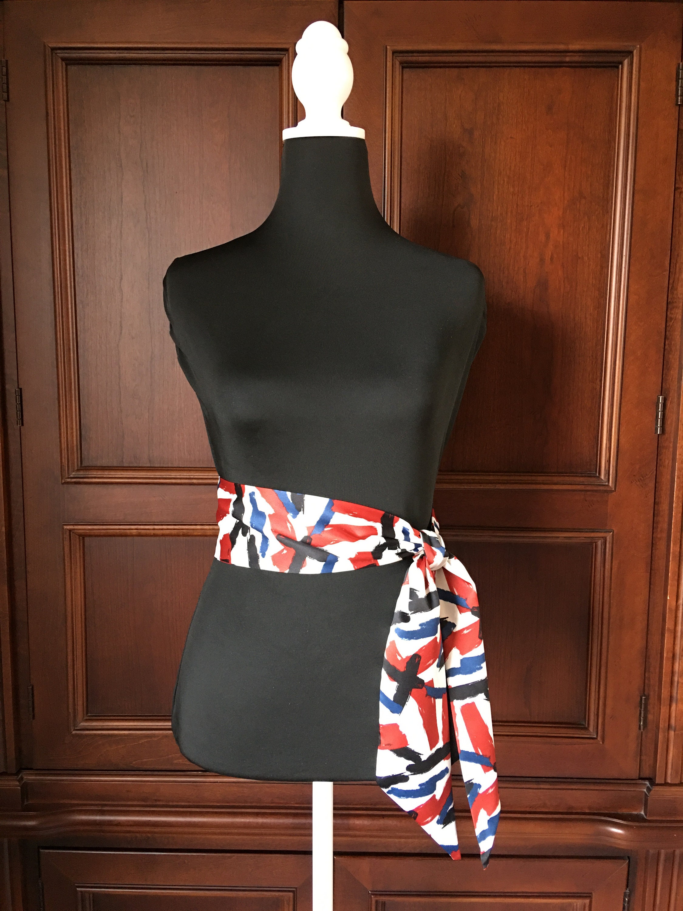 Belt Satin Sash Wrap Tie Scarf Womens Satin Sash Belt Unique Scarf Belt ...