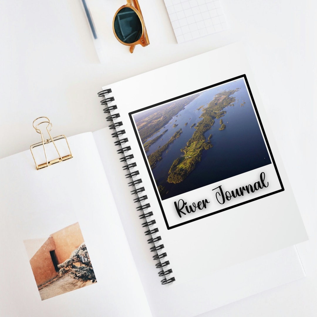 River Journal Spiral Notebook, River Notebook, Camp Journal, Cottage ...