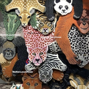 Custom Wild Animal Tufted Rugs ,handmade Rug,tufting Carpet,area Rug ...