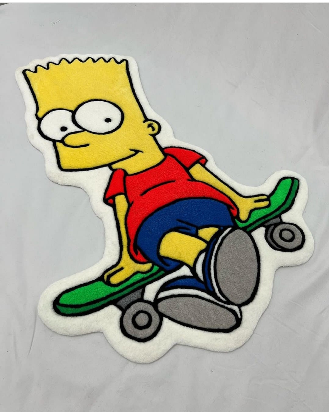 Handmade Bart Simpsion Custom Tufting Rug - Etsy