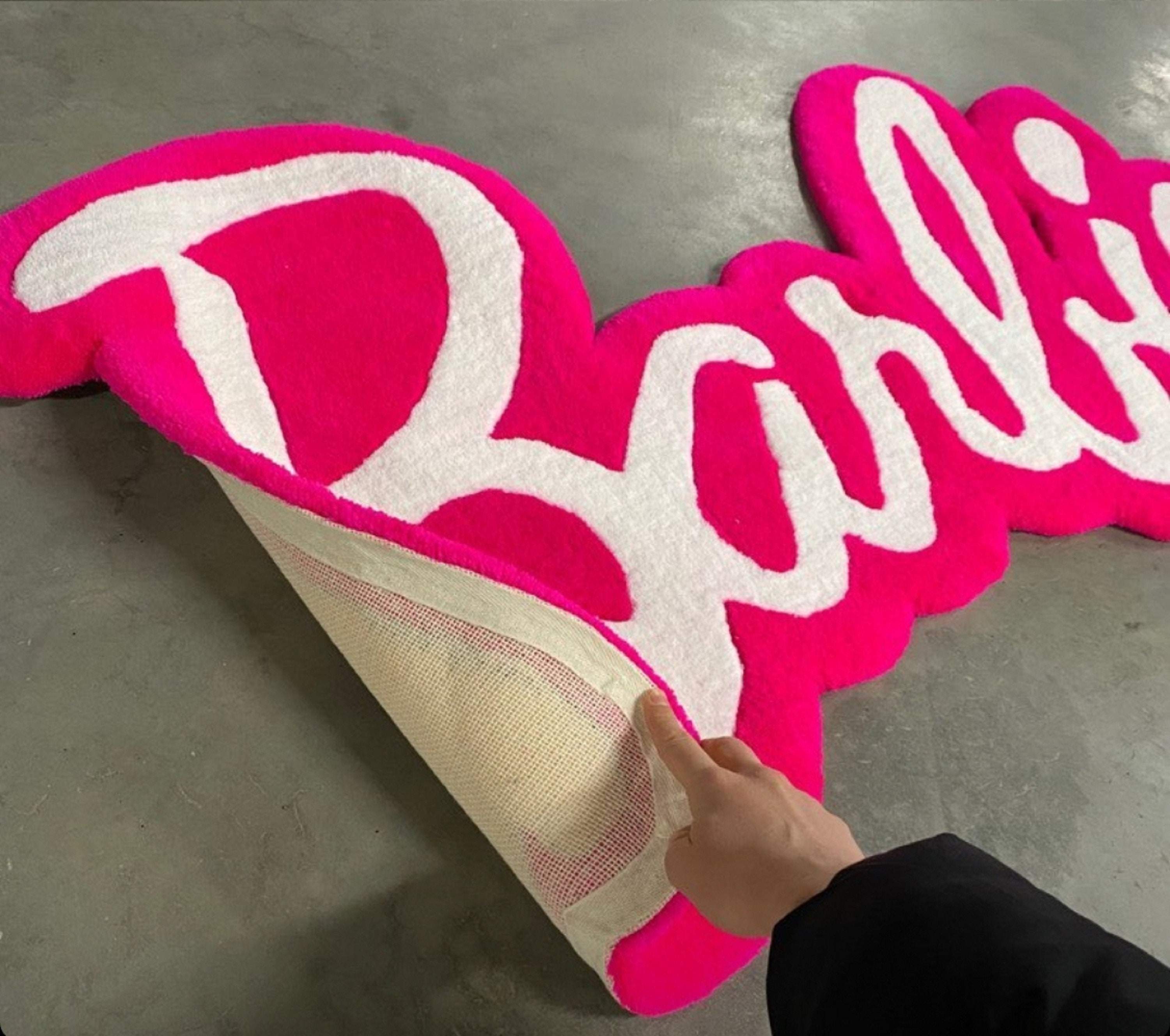Barbie Handmade Custom Tufted Rug Etsy