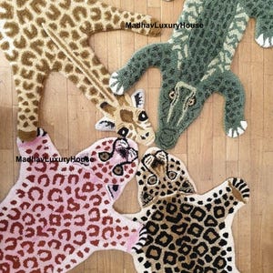 Custom Wild Animal Tufted Rugs ,handmade Rug,tufting Carpet,area Rug ...
