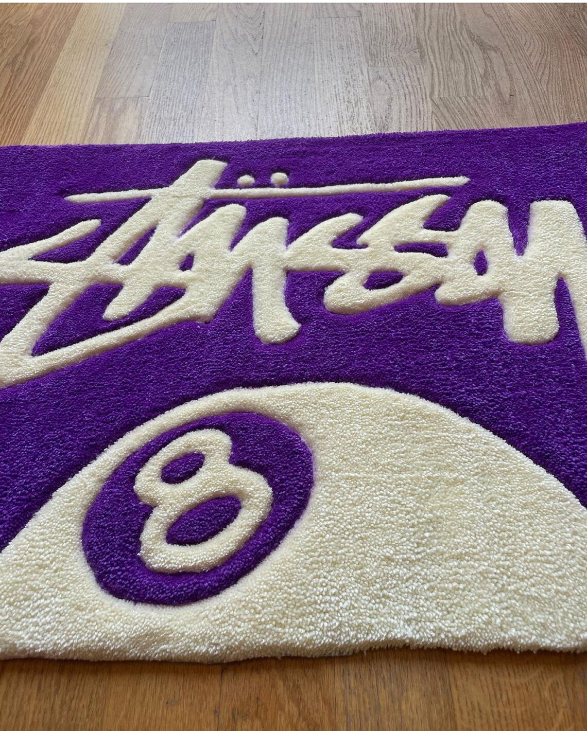 Handmade Tufted 8 Ball Rug - Custom Design - Etsy