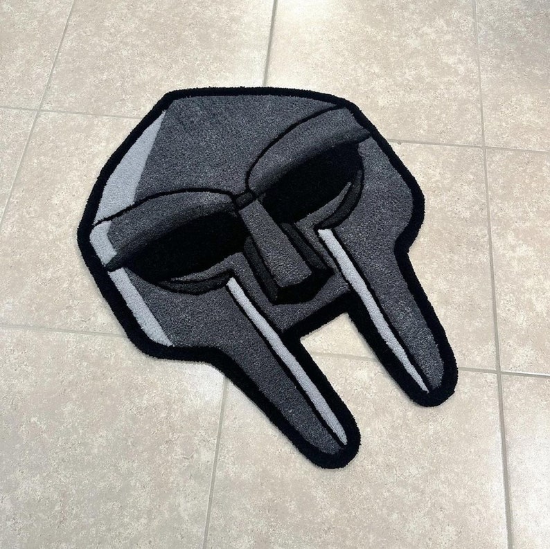 MF DOOM Helmet Custom Rug,handmade,bad Room Rug,living Room Rug - Etsy