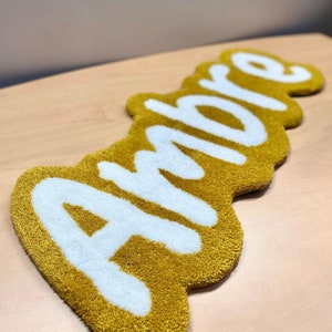 Custom Name Rug /gift for Friends .tufted Rug/tufting Rugs - Etsy