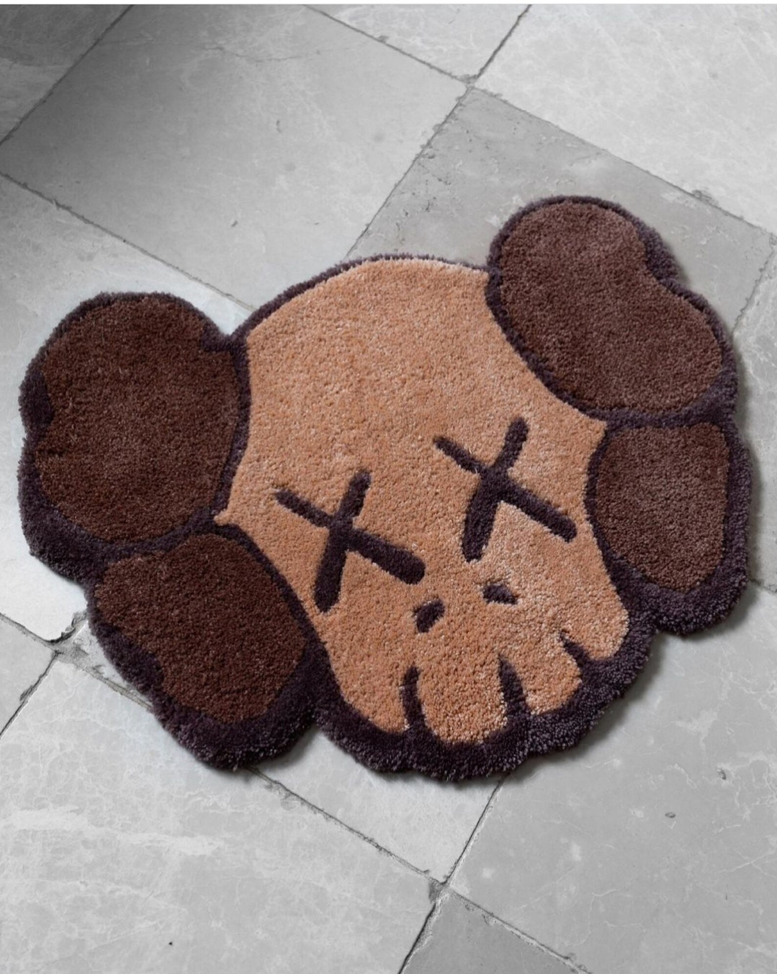 Kaws Face Custom Tufted Rug - Etsy