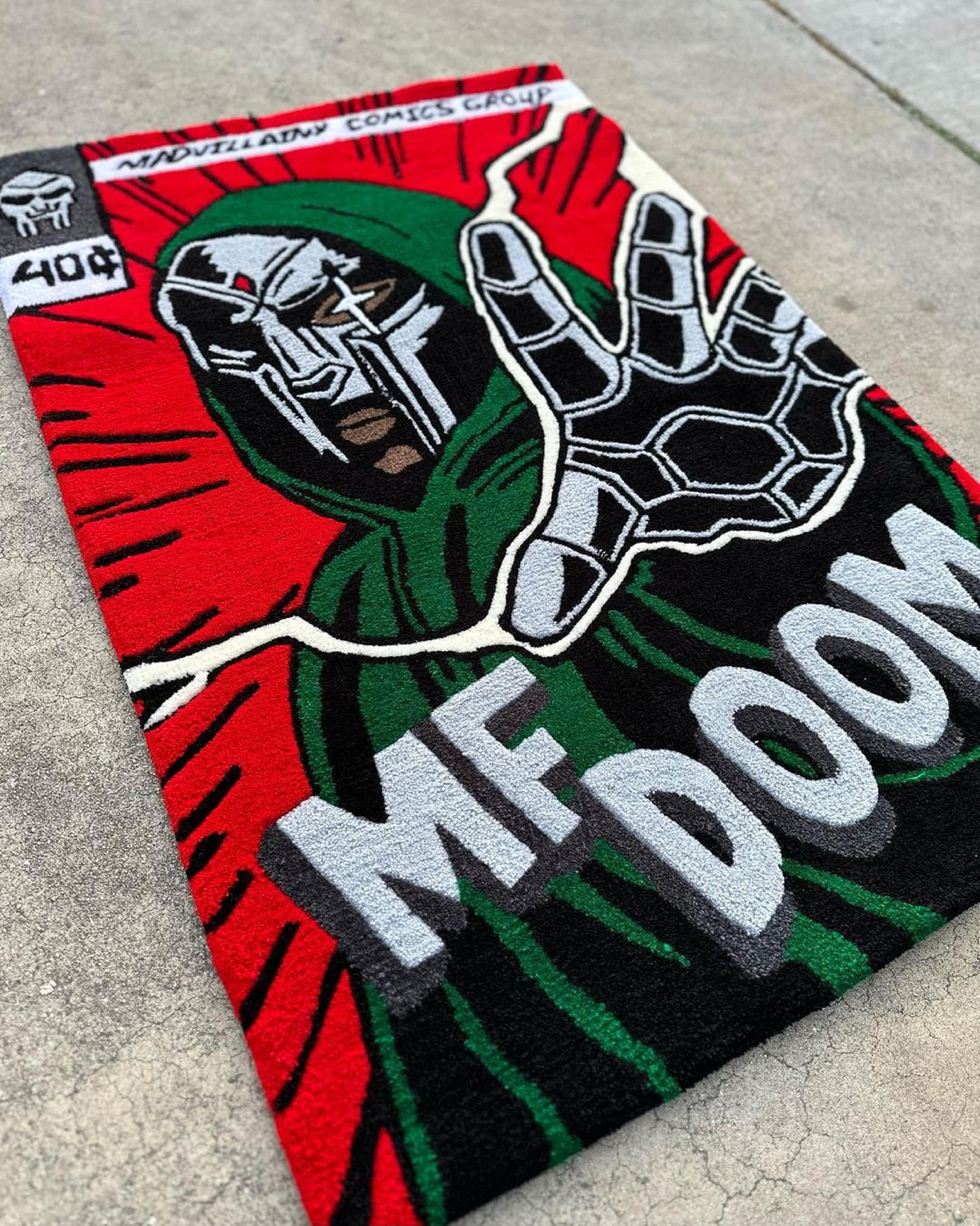 MF DOOM Custom Tufted Rug ,doctor Doom Rug,handmade - Etsy
