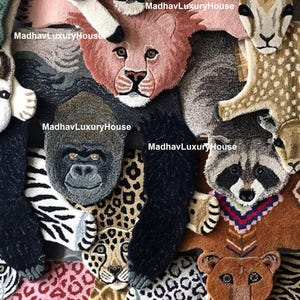 Custom Wild Animal Tufted Rugs ,handmade Rug,tufting Carpet,area Rug ...