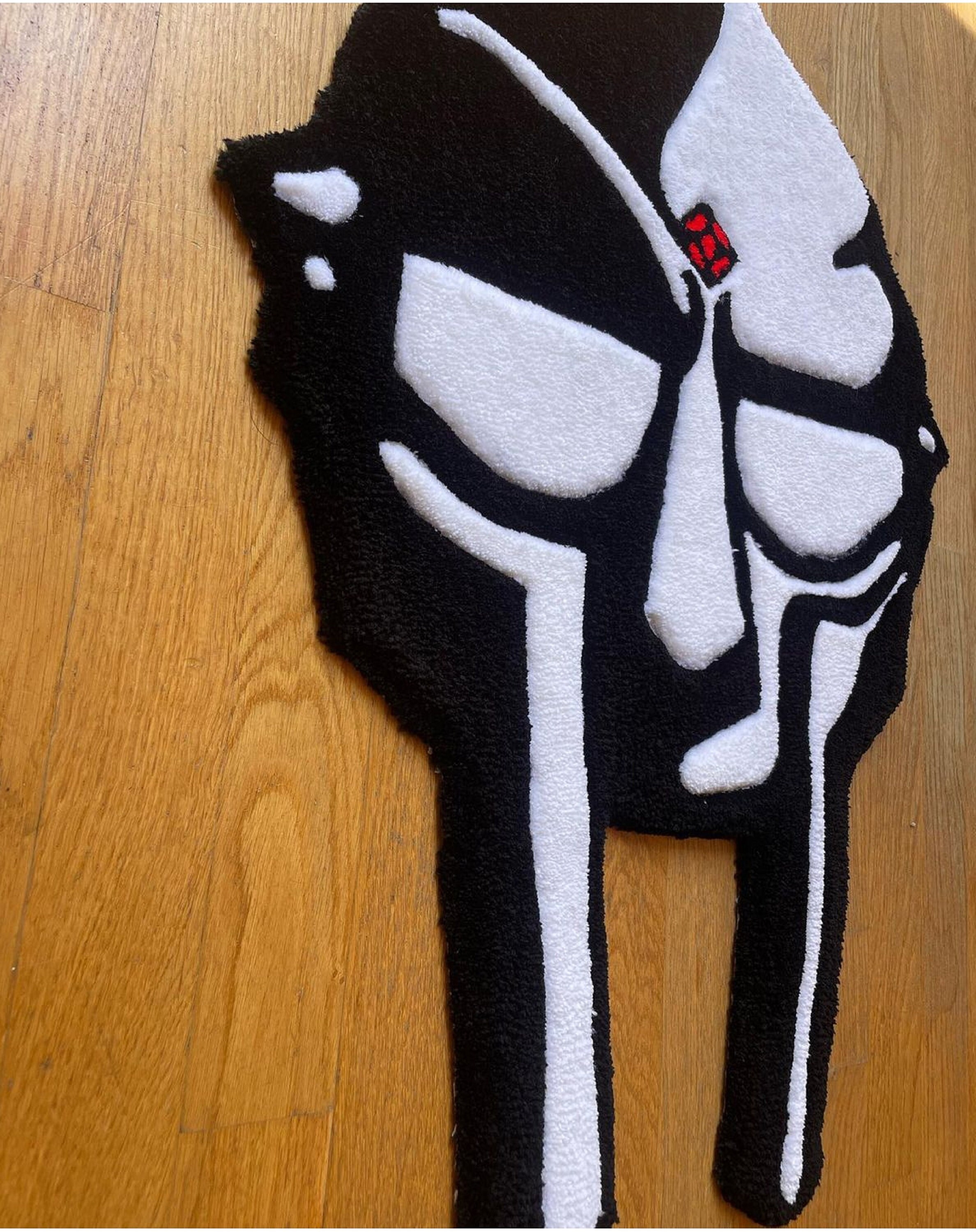 MF DOOM Helmet Custom Rug,handmade,bad Room Rug,living Room Rug - Etsy