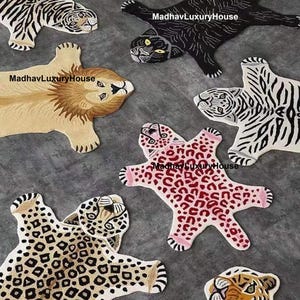 Custom Wild Animal Tufted Rugs ,handmade Rug,tufting Carpet,area Rug ...