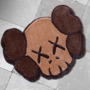Kaws Face Custom Tufted Rug - Etsy