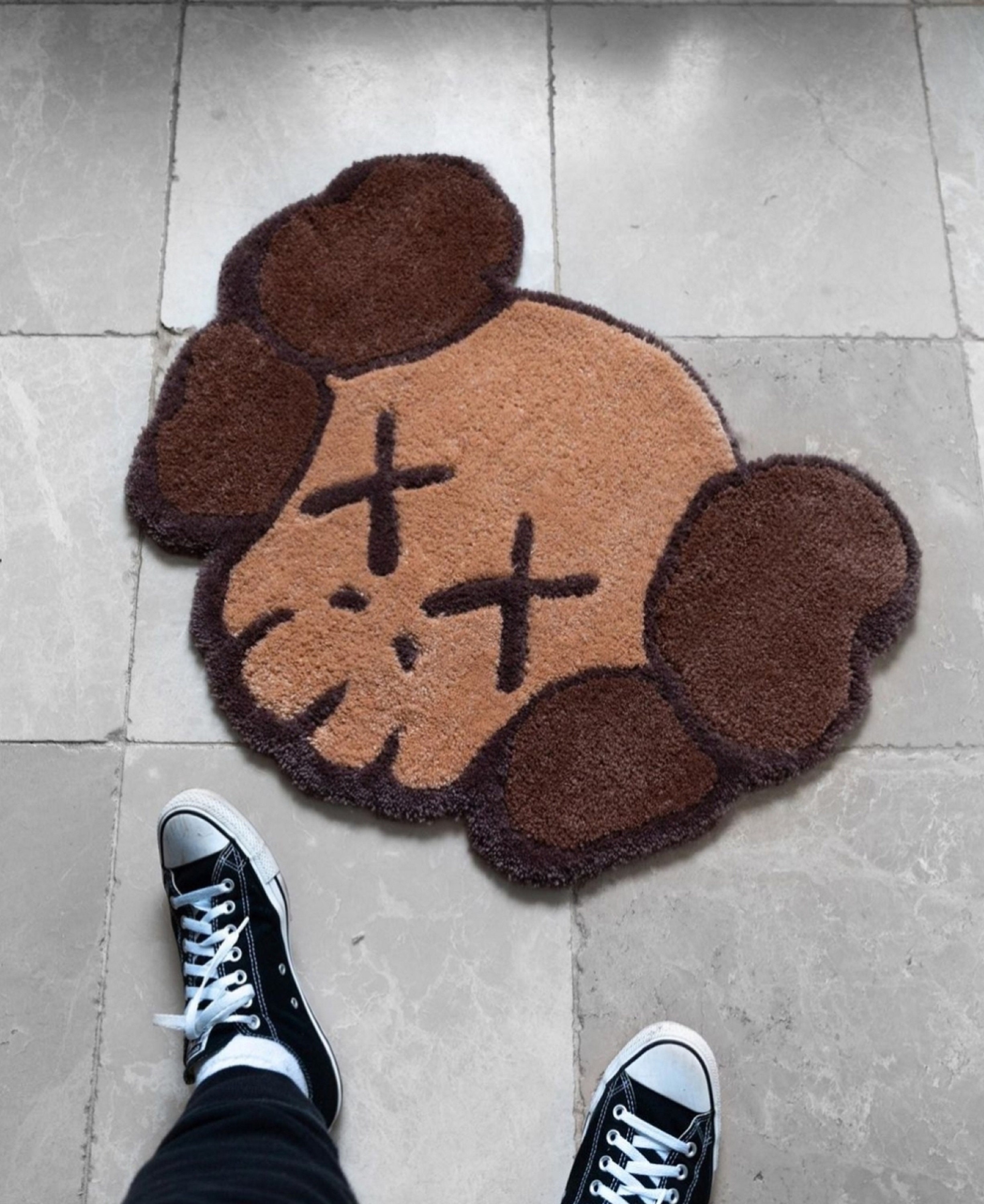 Kaws Face Custom Tufted Rug - Etsy