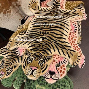 Custom Wild Animal Tufted Rugs ,handmade Rug,tufting Carpet,area Rug ...